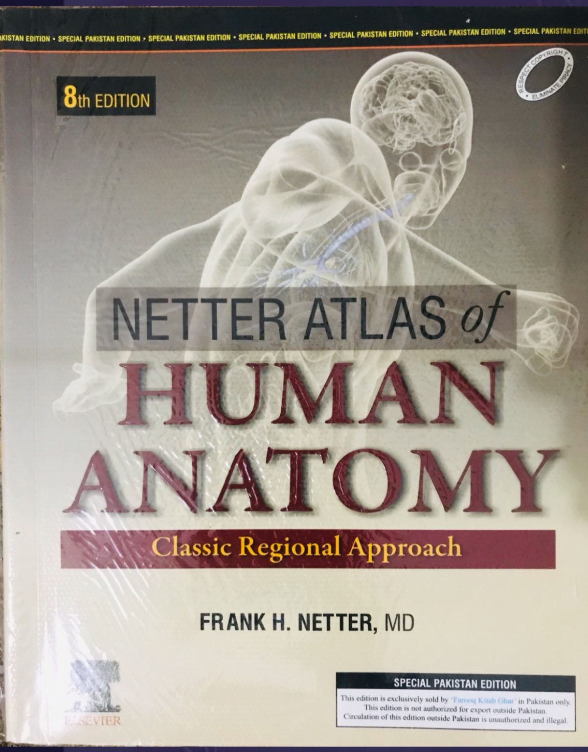 Netter Atlas of Human Anatomy - 8th Edition - UPMED Shop