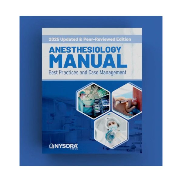 Anesthesiology Manual 2025 - UPMED Books